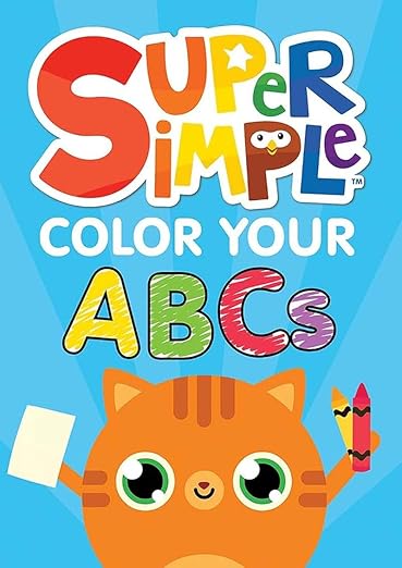 Amazon.com: Super Simple™ Color Your ABCs (Super Simple Kids Coloring ...