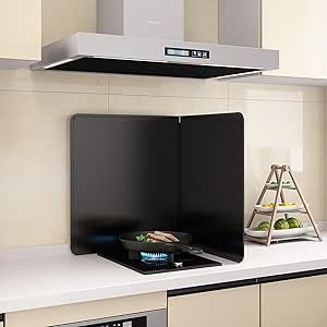 Amazon.com: LS QWER Foldable Splatter Guard Large Folding Splash Back ...