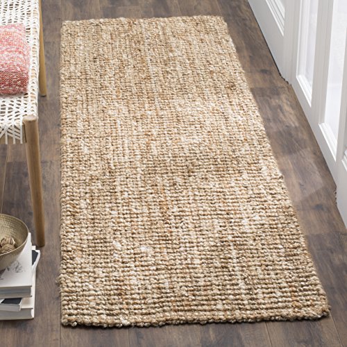 SAFAVIEH Natural Fiber Collection Runner Rug - 2'6" x 18', Natural ...