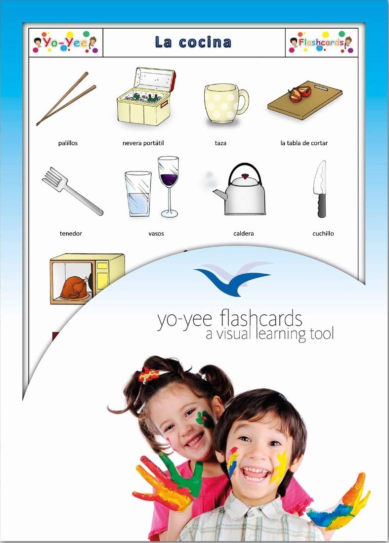Buy Tarjetas de vocabulario - La Cocina - Kitchen and Crockery ...