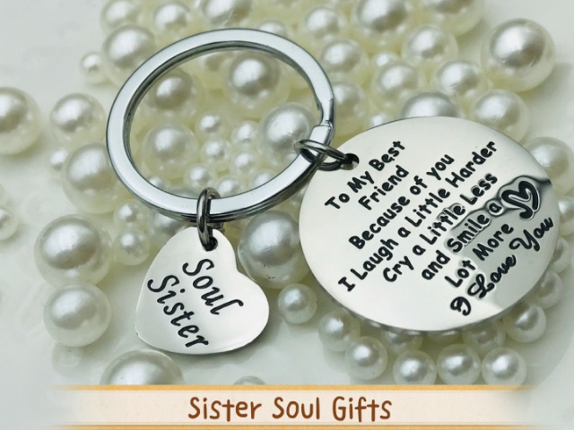 Watch Sister Soul Keychain Gifts on Amazon Live
