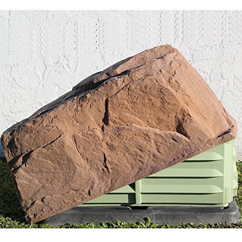 Dekorra Faux Rock Cover Oblong Sandstone - thehostafarm.com