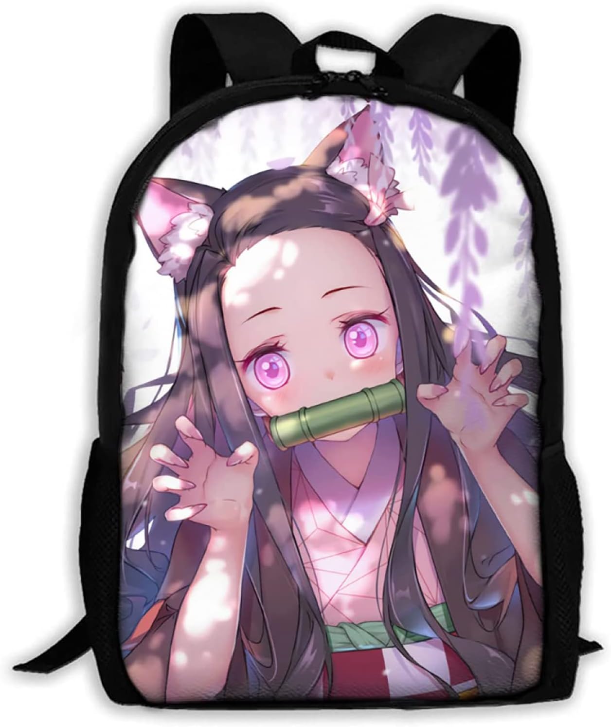 Amazon.com: IXUNFOC Anime Cartoon Backpack 17 Inch Girls Backpack ...