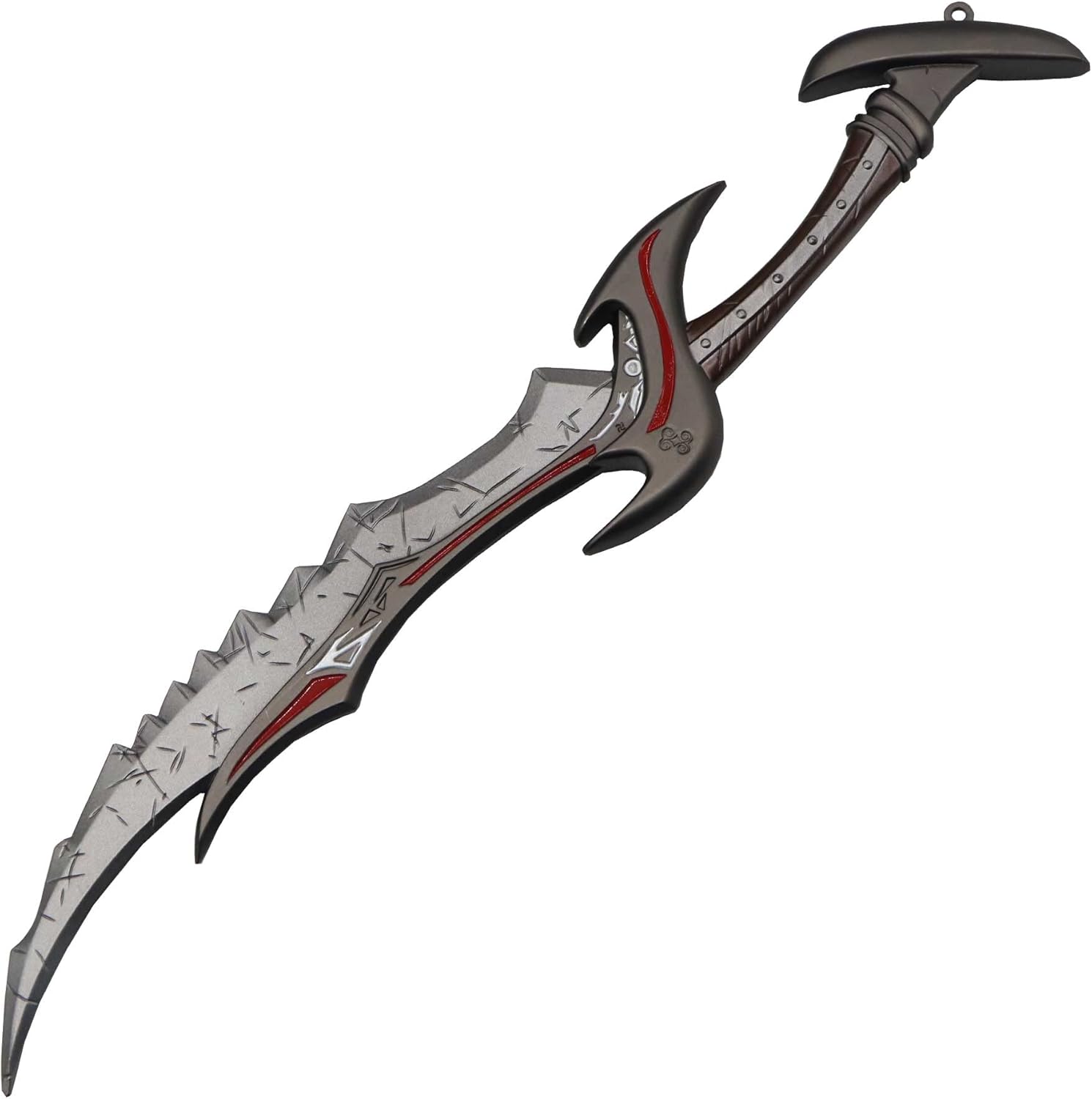 Amazon.com: Metal Replica Skyrim Demon Daedric Sword Cosplay Prop Demon ...