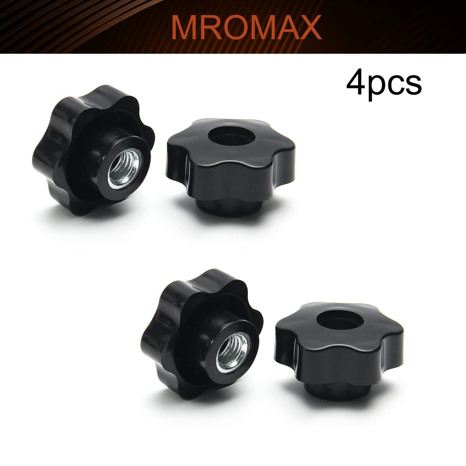 M5/M6/M8/M10/M12 FEMALE THREAD Seven Star Shaped Head Clamping Nuts