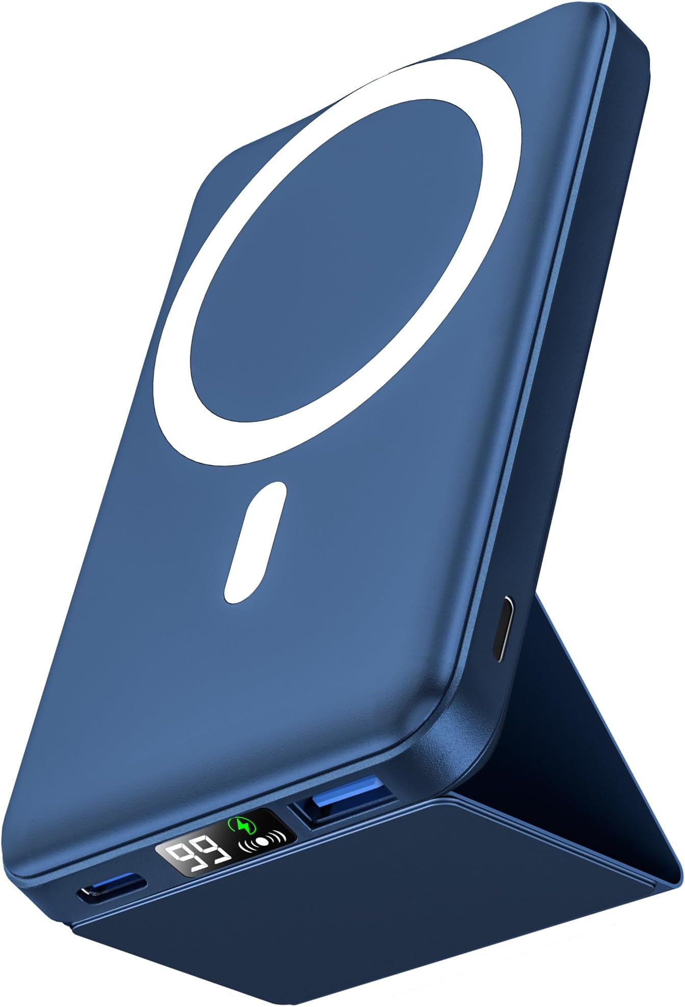 Amazon.com: TXQX Wireless Portable Charger 10000mAh, Magnetic Power ...