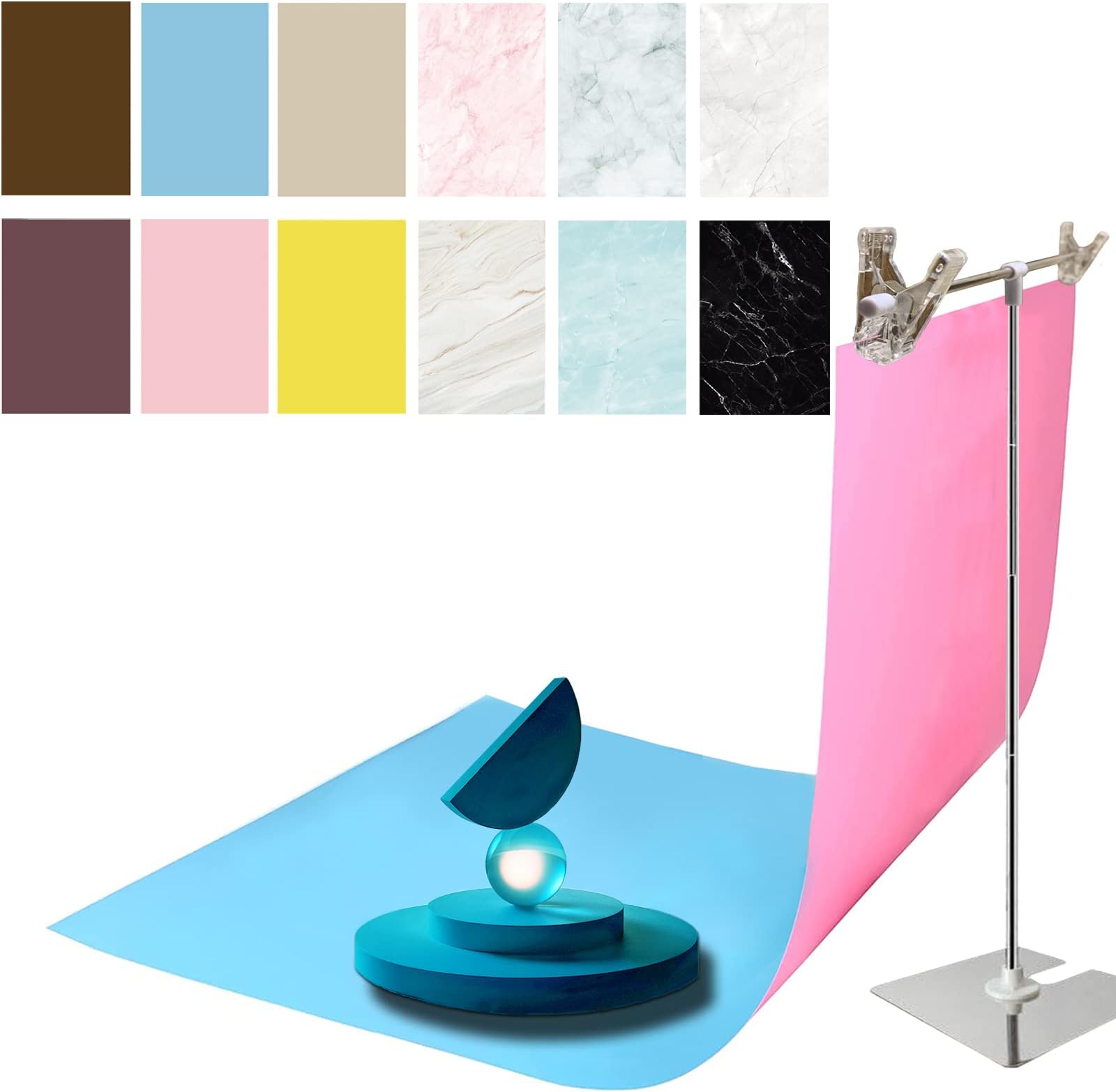 Amazon.com : 7PCS 14Patterns Original Design Photography Gradual ...