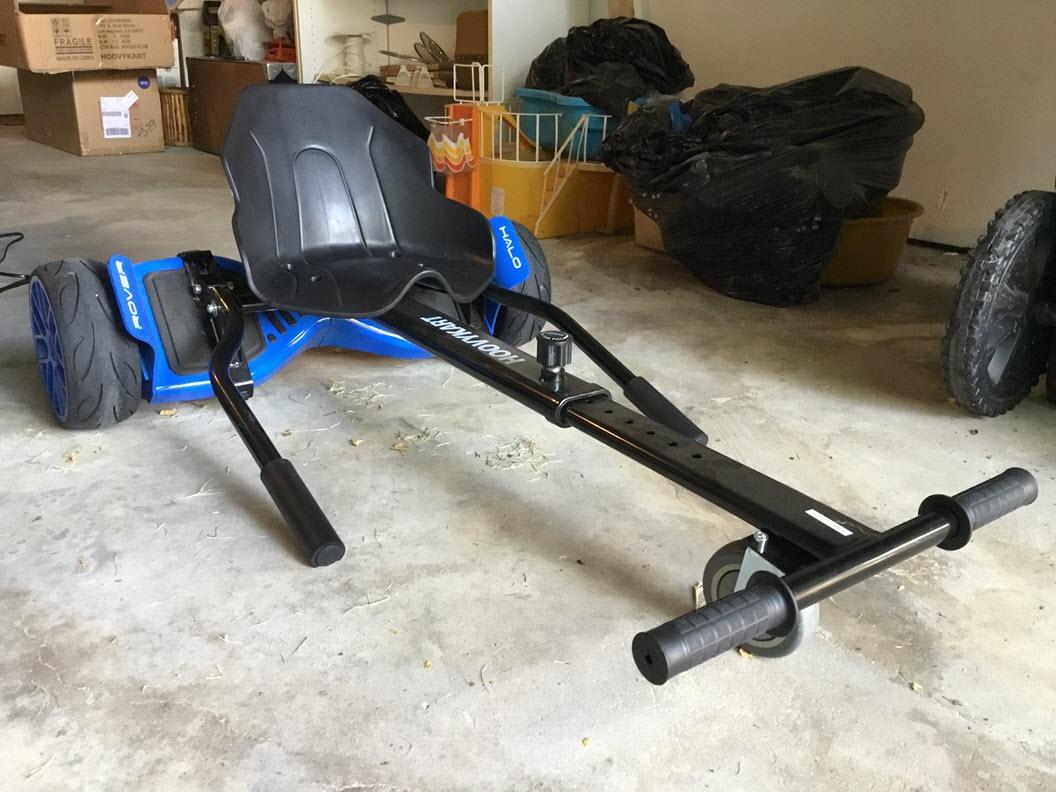 Amazon.com: HoovyKart - Go Kart Conversion Kit for Hoverboards - Safer ...