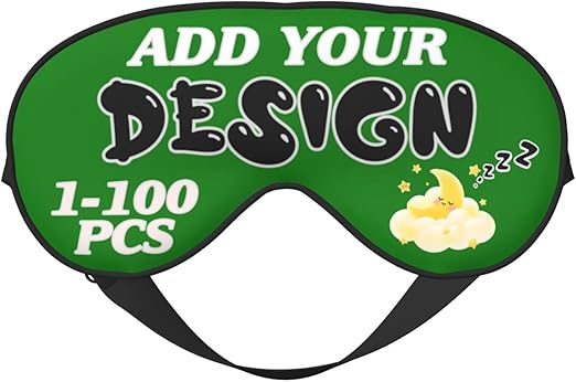 Amazon.com: Custom Sleep Mask Design Your Own for Men & Women ...