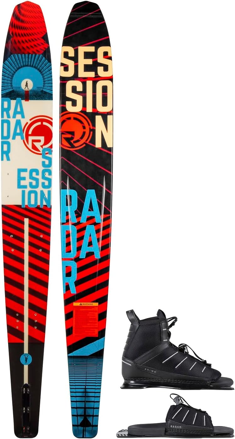 Amazon.com : Radar Session Waterski w/ Prime Boot & ARTP : Sports ...