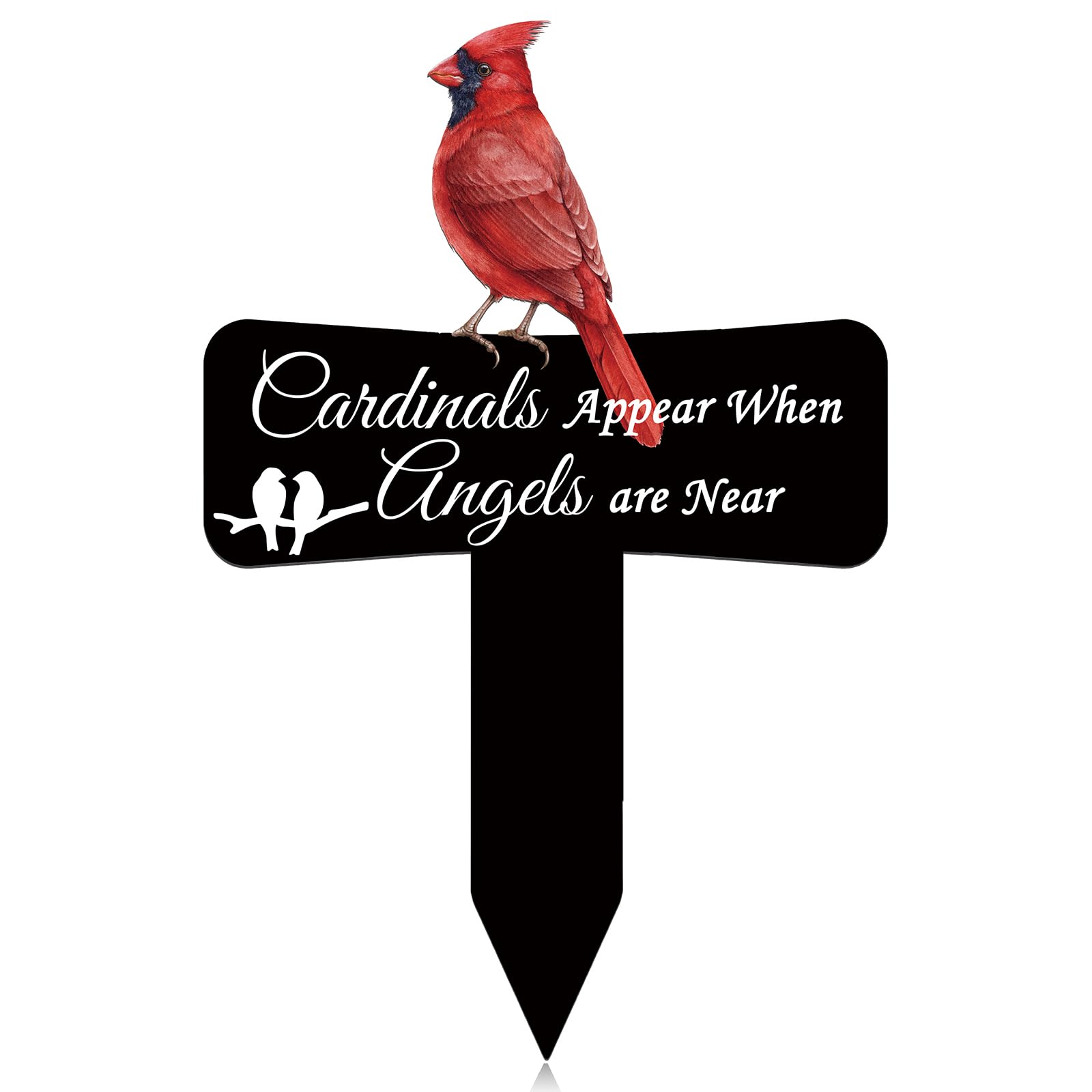Amazon.com: Zonon Cardinal Memorial Sign Gift Christmas Cardinals ...