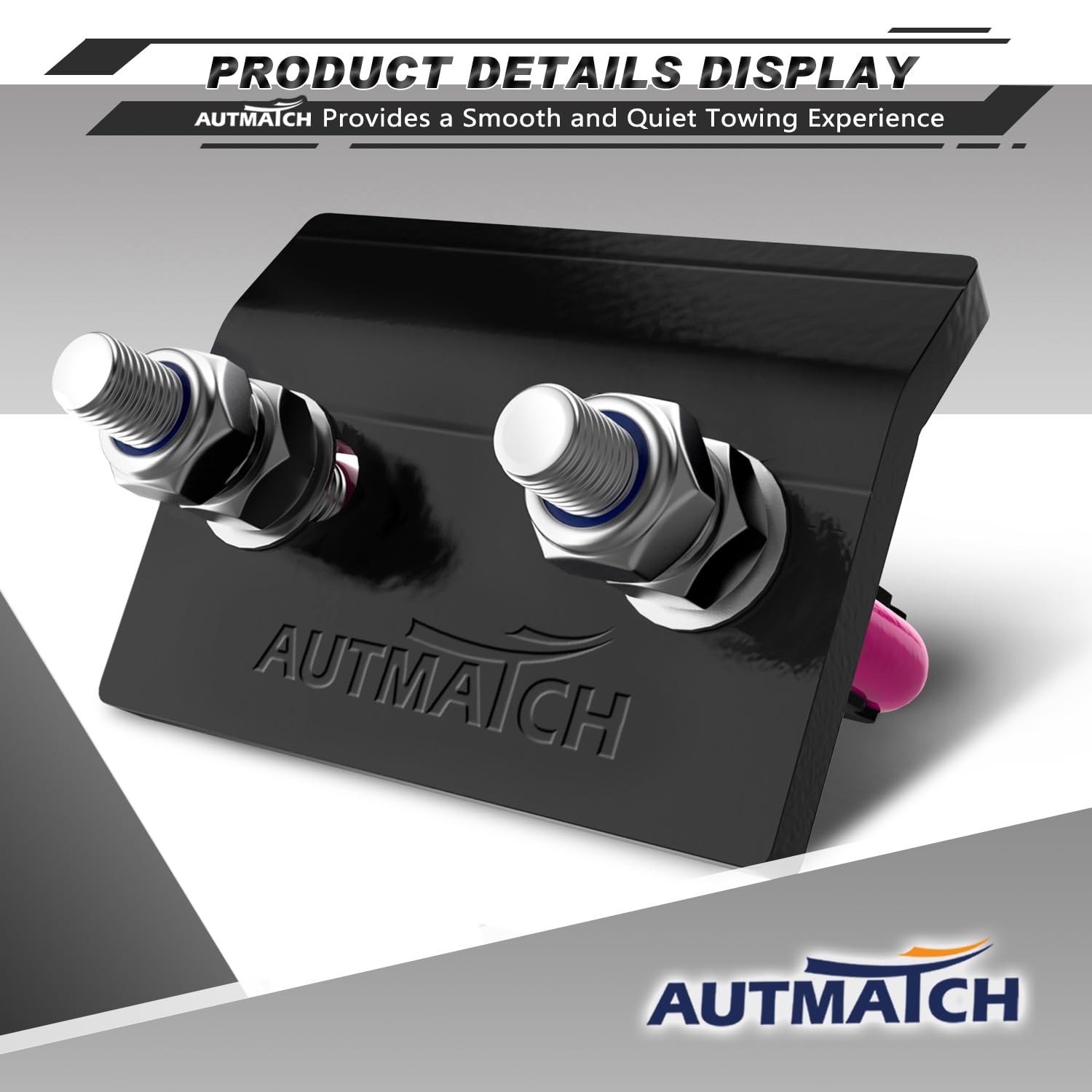 Snapklik.com : Hitch Tightener Anti-Rattle Clamp, Heavy Duty Hitch ...