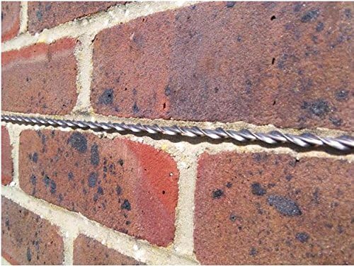 20 Helical masonry/brickwork crack repair stitching Bars 6mm : Amazon ...