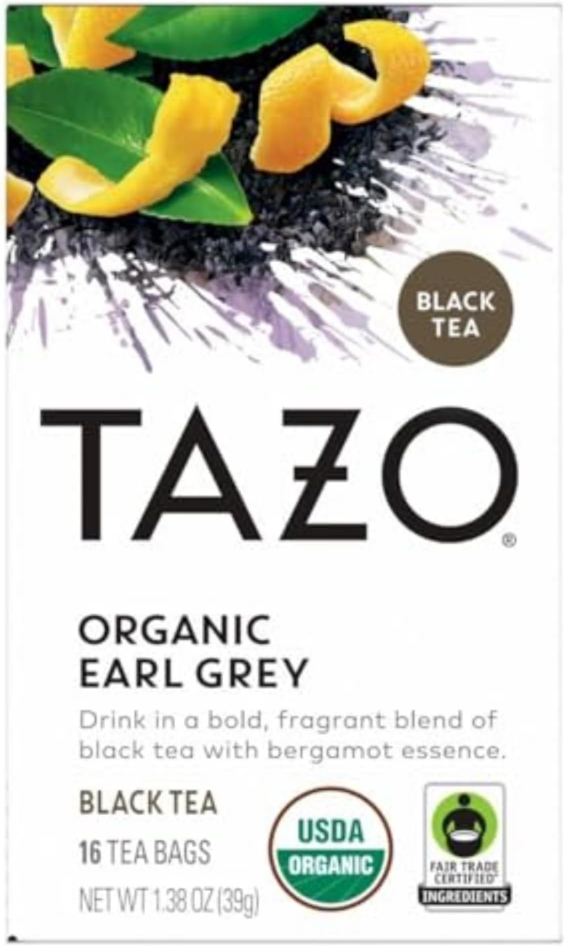 Amazon.com: TAZO Tea, Organic Chai Black Tea Bags, 16 Total Tea Bags : Tazo