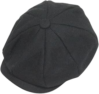 Classic 8 Panel Wool Tweed Newsboy Gatsby Ivy Cap Golf Cabbie Driving ...