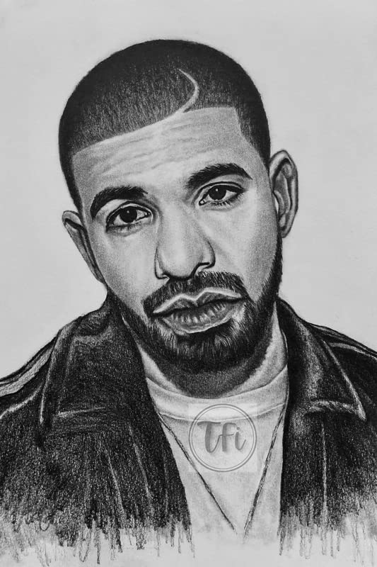 Drake Posters, Drake Canadian Rapper Posters for Wall, Unframed, with ...