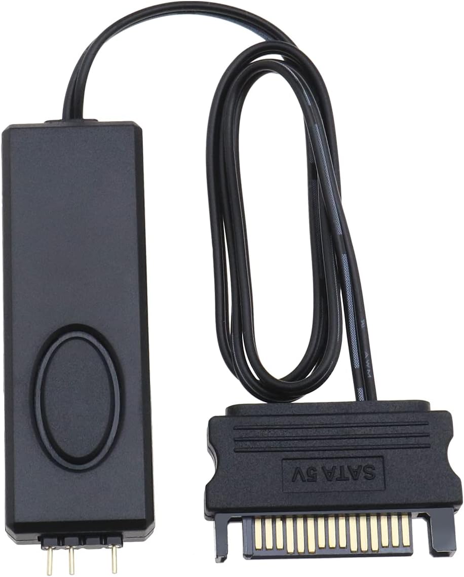 EMSea ARGB Controller ARGB Power Supply Controller for 3 Pin 5V ARGB ...