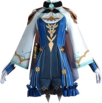 Amazon.com: SMOOLEE Sucrose Cosplay for Genshin Impact Game Costume ...