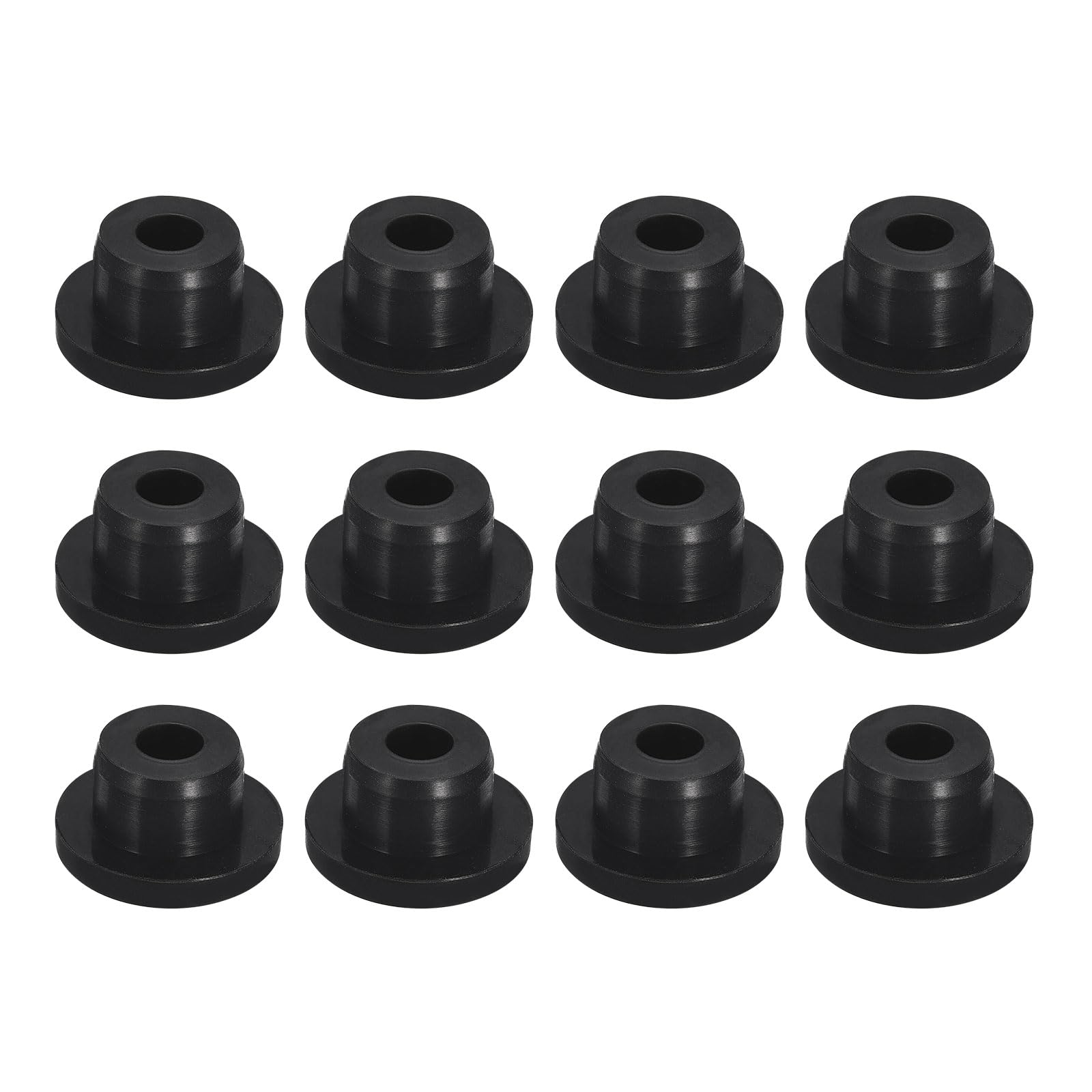 Amazon.com: uxcell 12 Pieces Black Plug Holes, H16 Waterproof Rubber ...