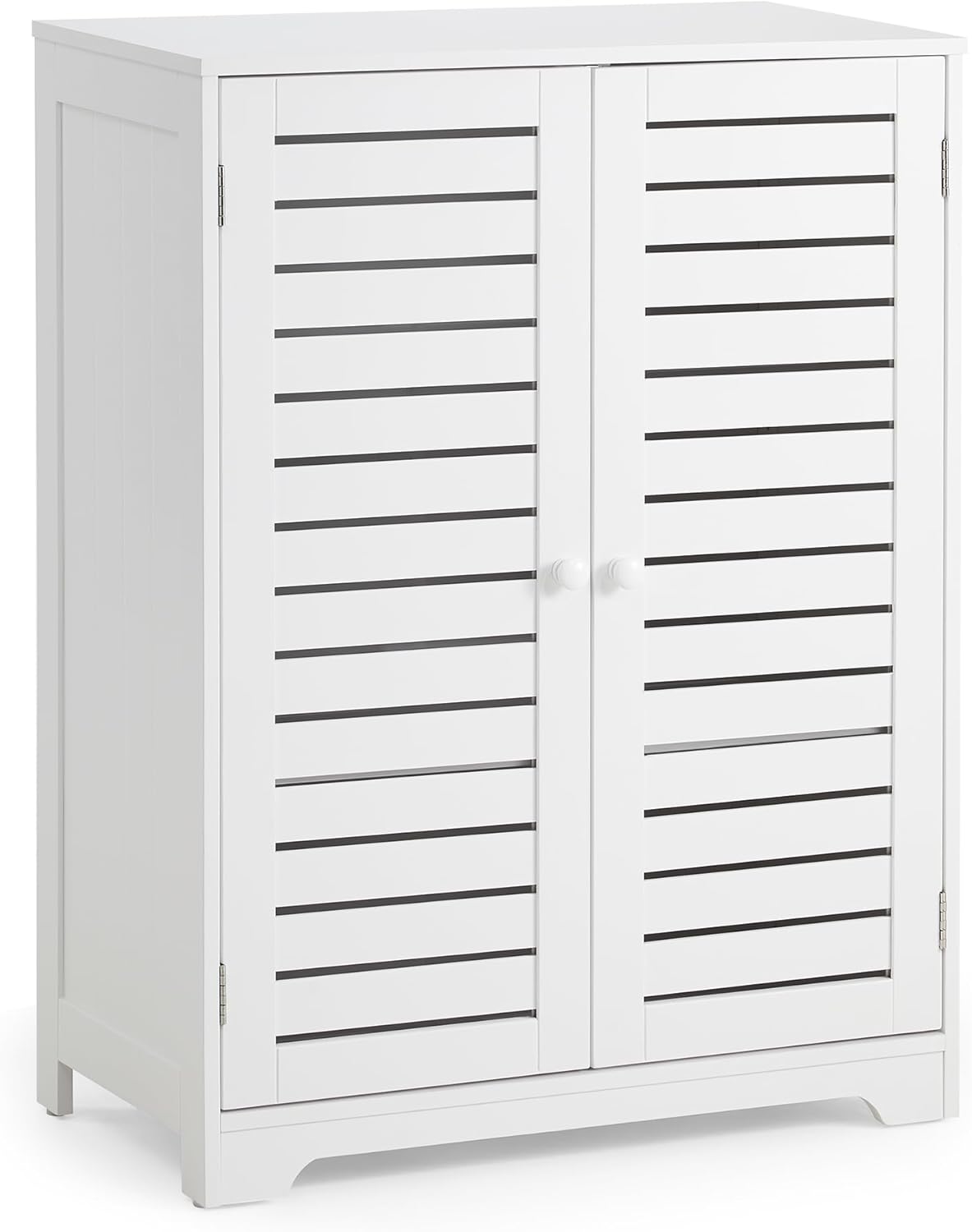 Mondeer Bathroom Floor Cabinet, Freestanding Storage Unit with 2 ...