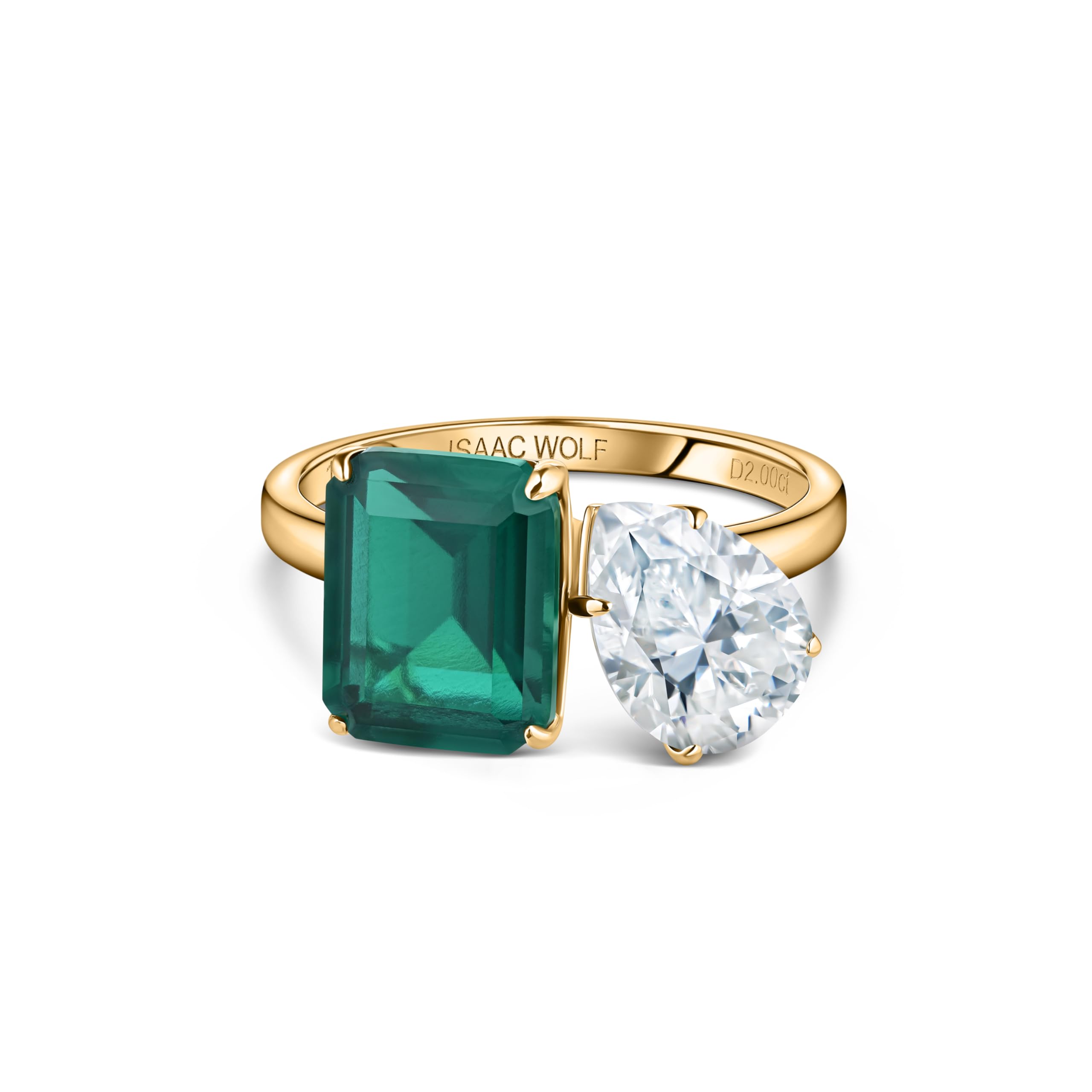 isaac wolf emerald cut