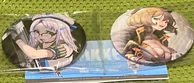 Amazon.co.jp: コミケC101 NIKKE ニケ 勝利の女神 缶バッジ アニス ネオン : おもちゃ