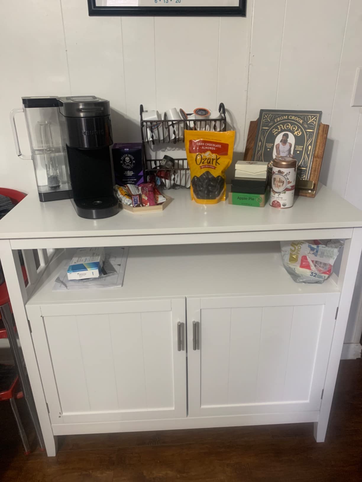 $27/mo - Finance RASOO Buffet Cabinet White Kitchen Buffet Storage ...