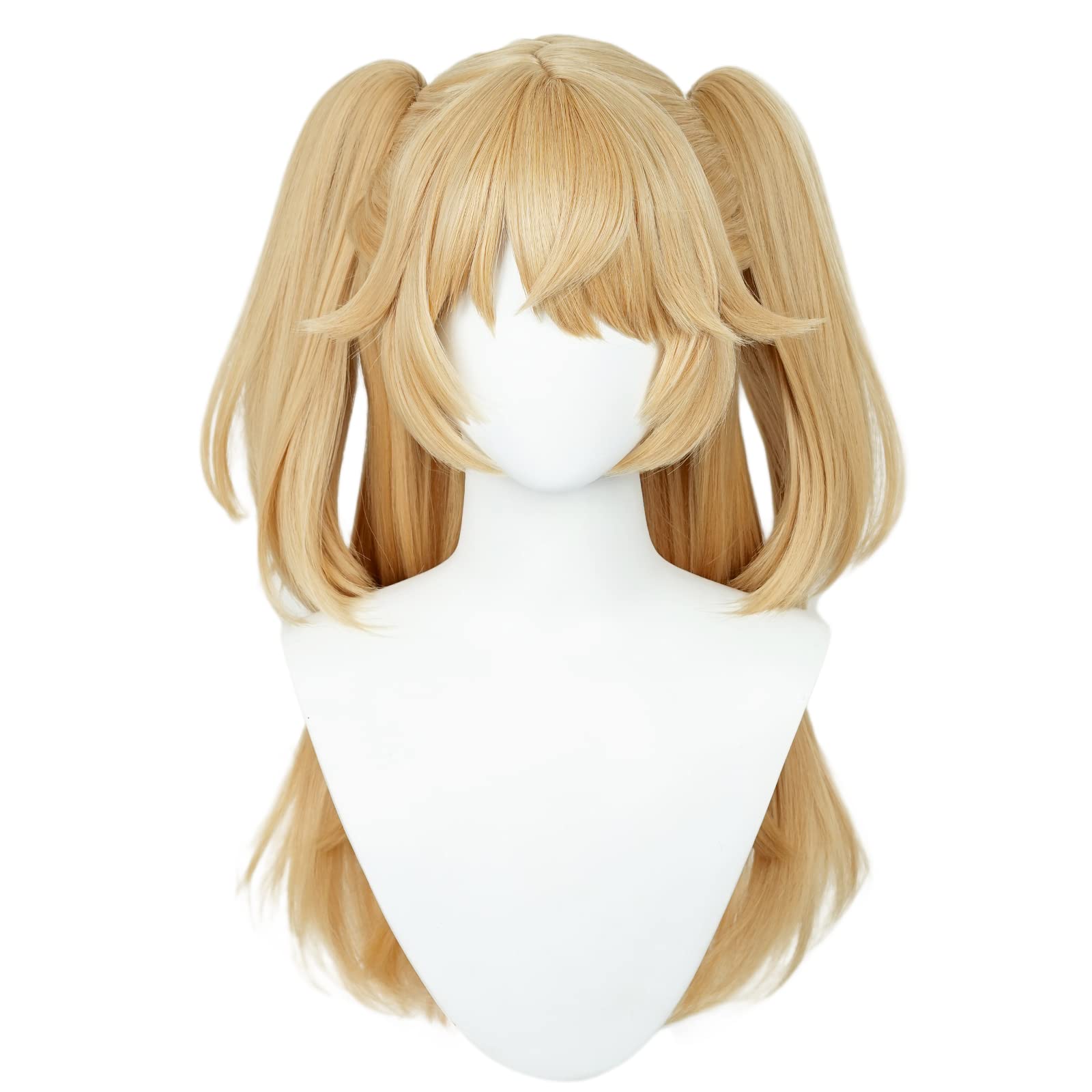 Amazon.com: Meguru COS Genshin Impact Mondstadt Fischl wig Golden hair ...
