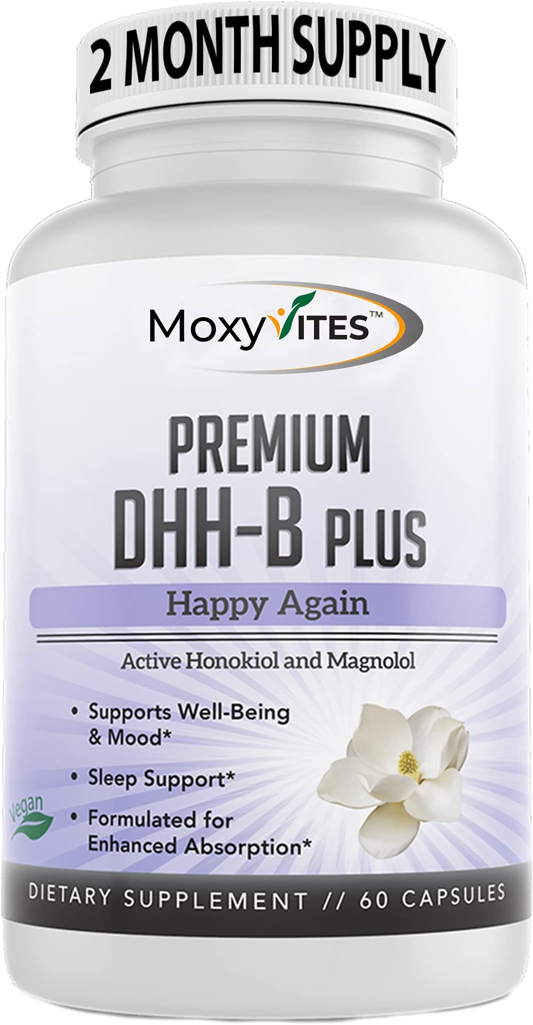 Amazon.com: MoxyVites DHH-B Supplement - Bioactive Honokiol Magnolia ...