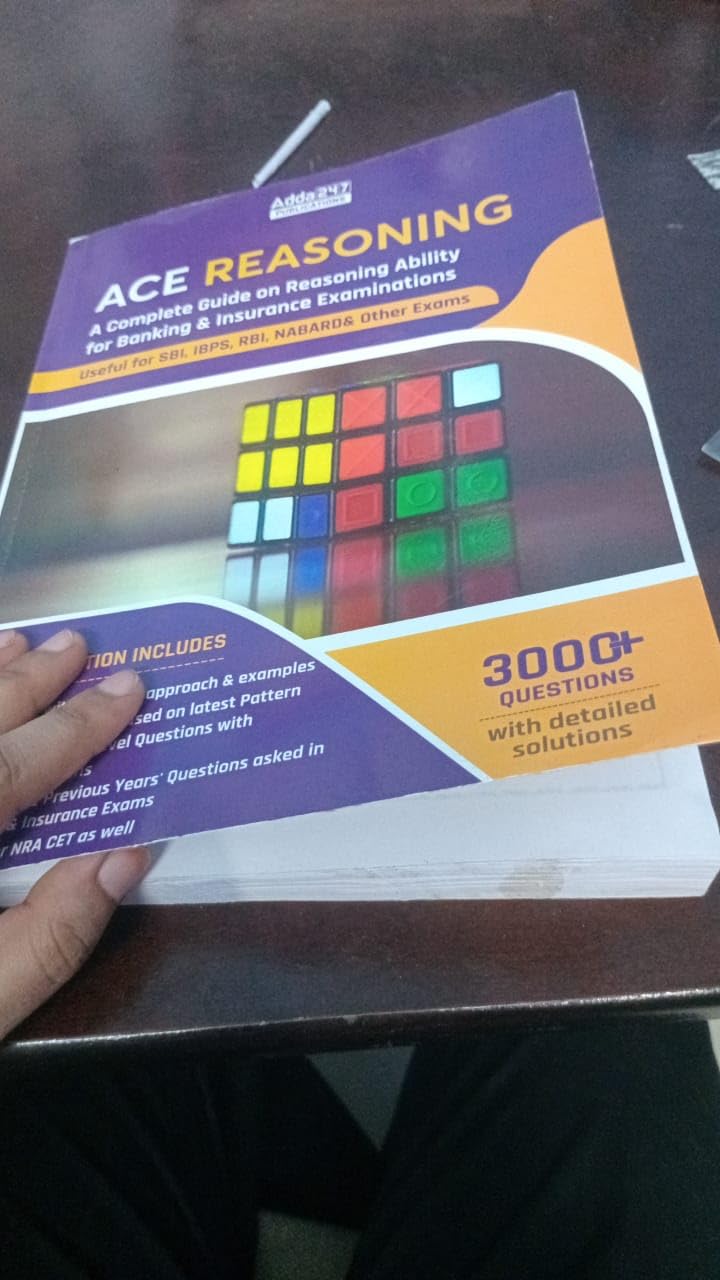 Buy Ace Reasoning Ability for Banking and Insurance Book 2024 (Third ...