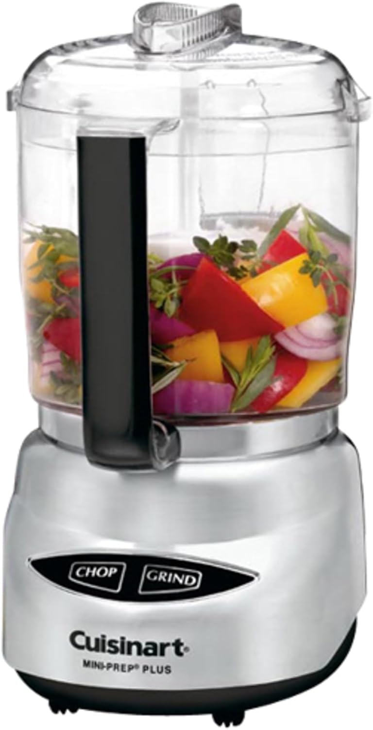 Amazon.com: Cuisinart DLC-4CHB MiniPrep Plus 4 Cup Food Processor ...