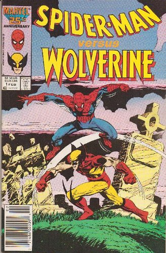 Spider-Man versus Wolverine No. 1 - Newsstand Cover, VF/NM : Amazon.de ...