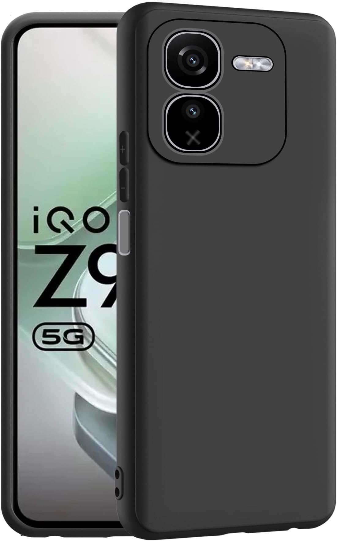 CEDO iQOO Z9X (5G) Back Cover | Camera Bump Protection & Inner Velvet ...
