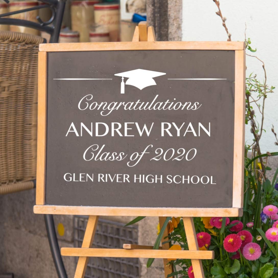 Amazon.com: Personalized Congratulations Class of 2021 Decal ...