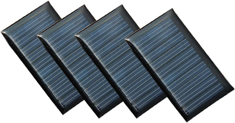 Amazon.com : NUZAMAS Set of 8 Pieces 3V 65x48MM Micro Mini Solar Panel ...