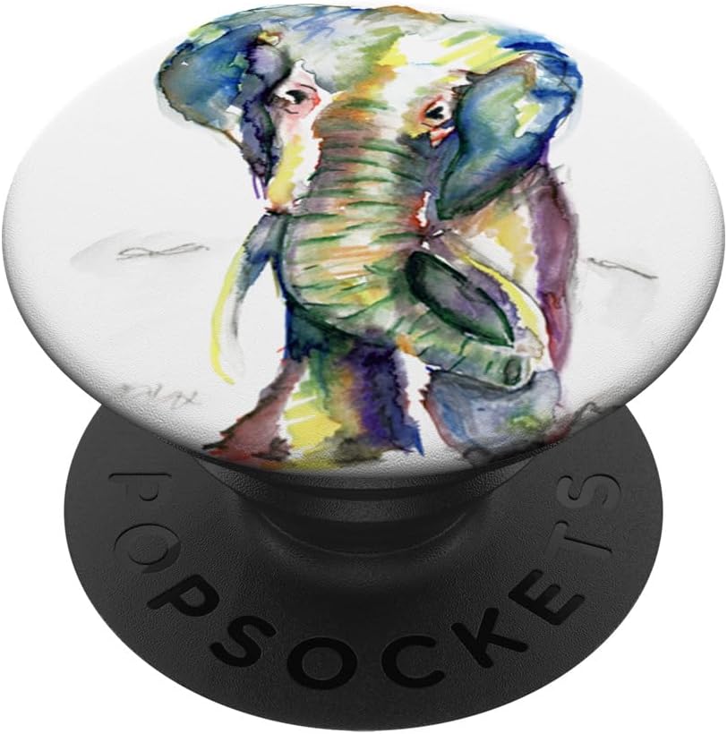 Amazon.com: Mandala Mother Elephant Animal - Detailed Graphic Design ...