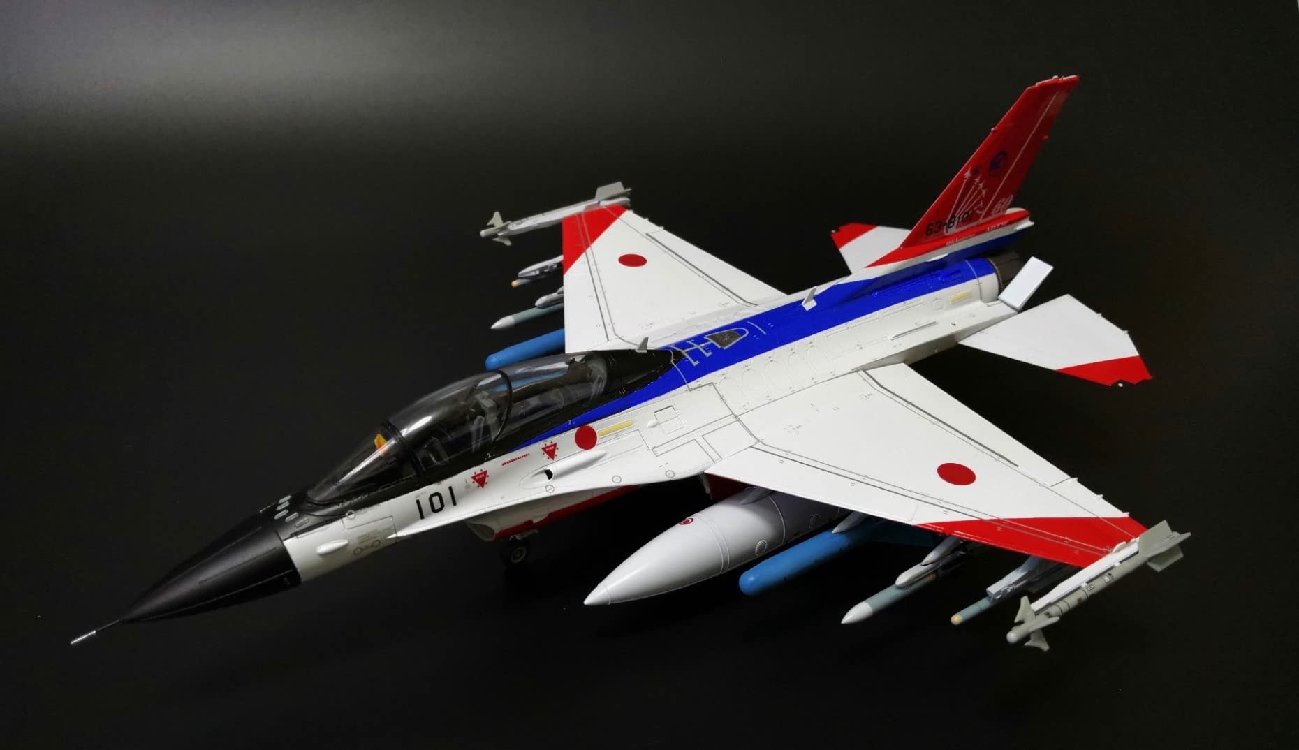 Amazon | ファインモールド 1/72 航空機シリーズ 航空自衛隊 F-2B 飛行開発実験団 101号機 限定版 プラモデル 72949 成型色 | プラモデル 通販