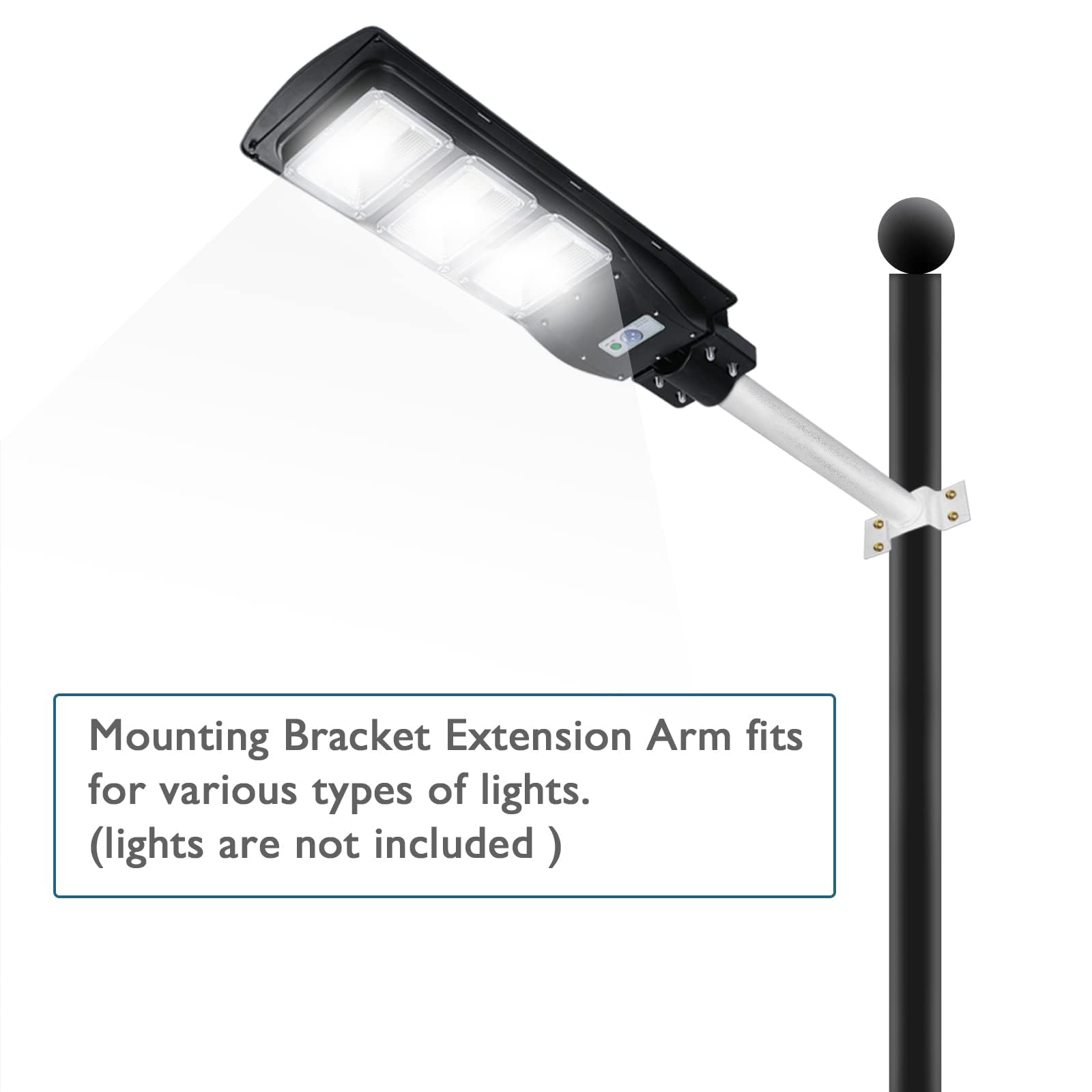 Outdoor Security Light Extension Pole EXP 64 | Telescopic Extension