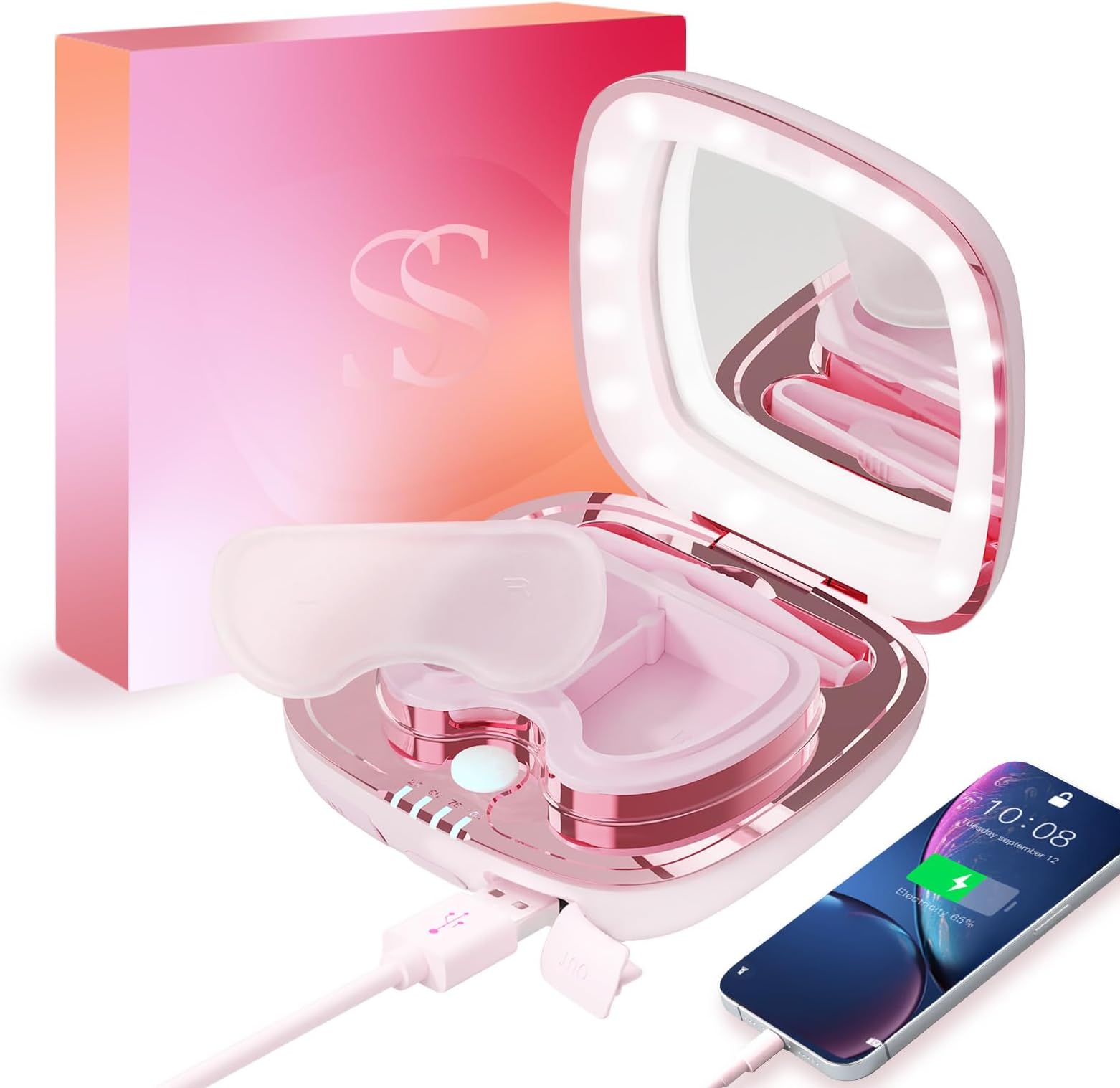 Amazon.com: MUDOR Portable Contact Lens Cleaner Machine - Contact Lens ...