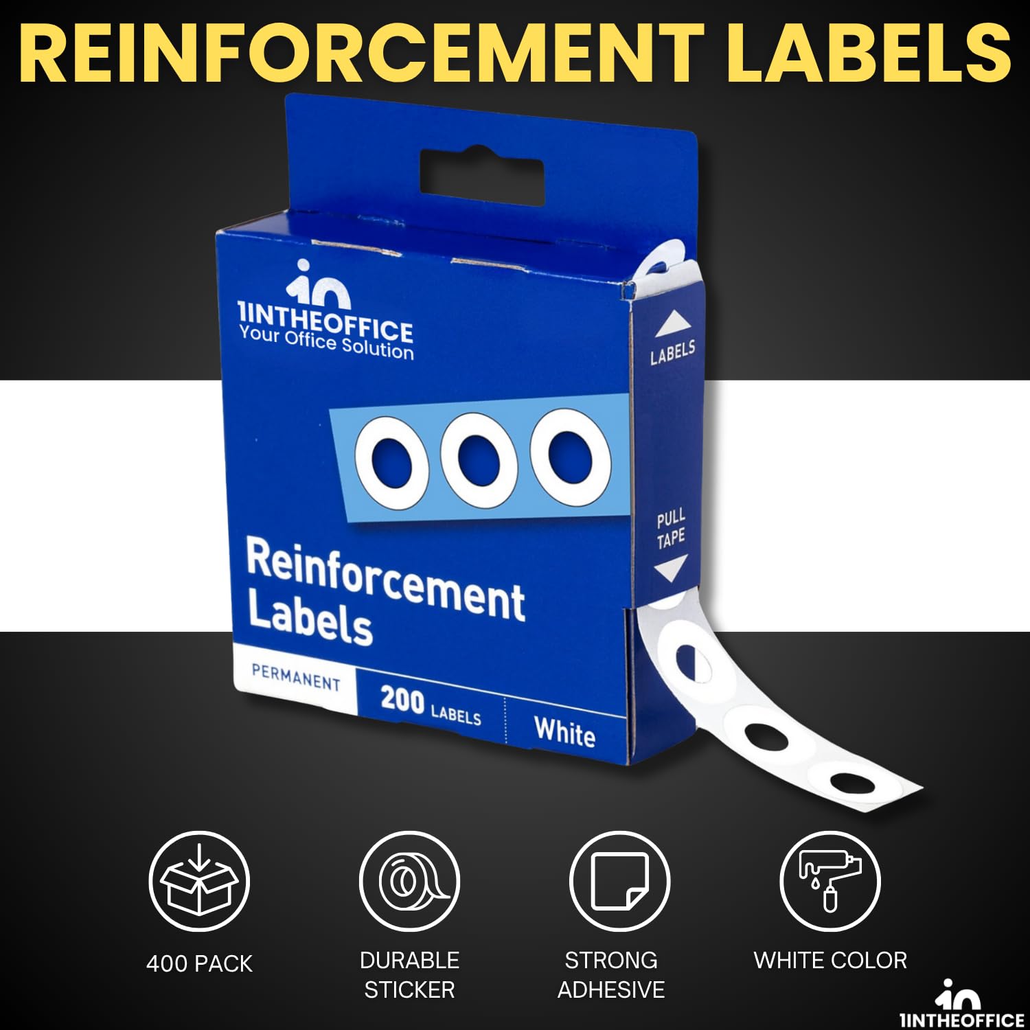 Sheet & Hole Reinforcements Hole Punch Reinforcement Stickers ...