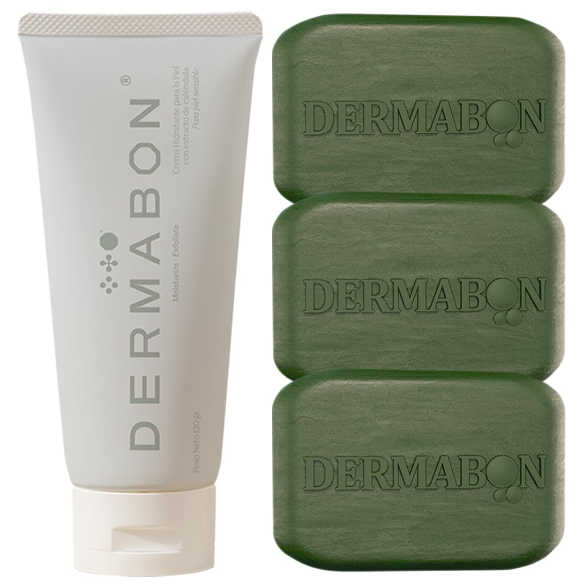 Buy DermabonSeborrheic Dermatitis Cream & Psoriasis Soap Bar Bundle ...