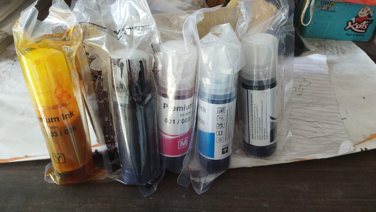 001/003 Refill Ink for EPSON L3110, L3150, L3250, L3252 L3115, L3116 ...