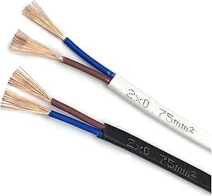 Amazon.com: ASDJKL Communication Equipment 2-core 18AWG Flat Parallel ...