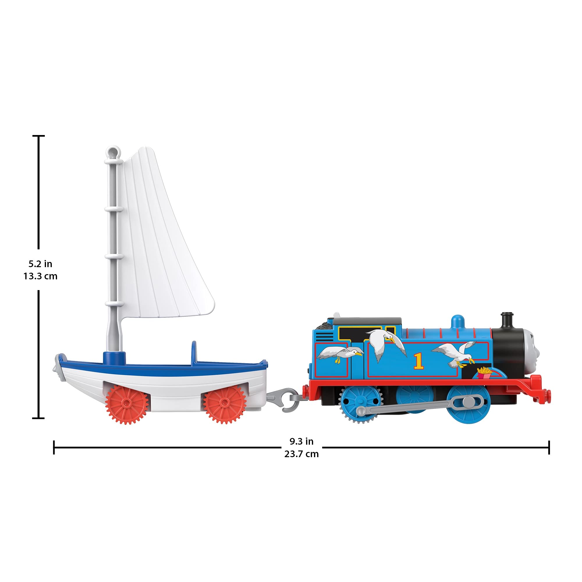 Fisher-Price Thomas & Friends Bridge Lift Thomas & Skiff train set with ...