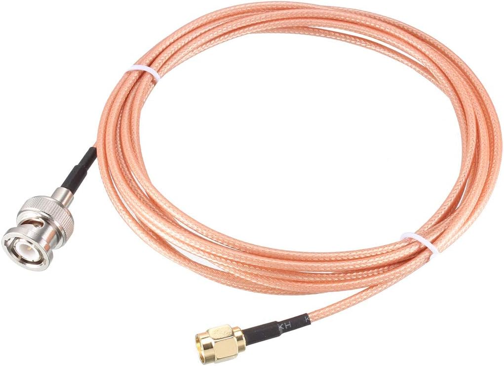 Amazon.com: uxcell RG316 Coaxial Cable with BNC Male to SMA Male Connectors 50 Ohm 10 ft ...