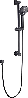 Moen Showering Matte Black Eco-Performance 5-Function Handheld Shower ...