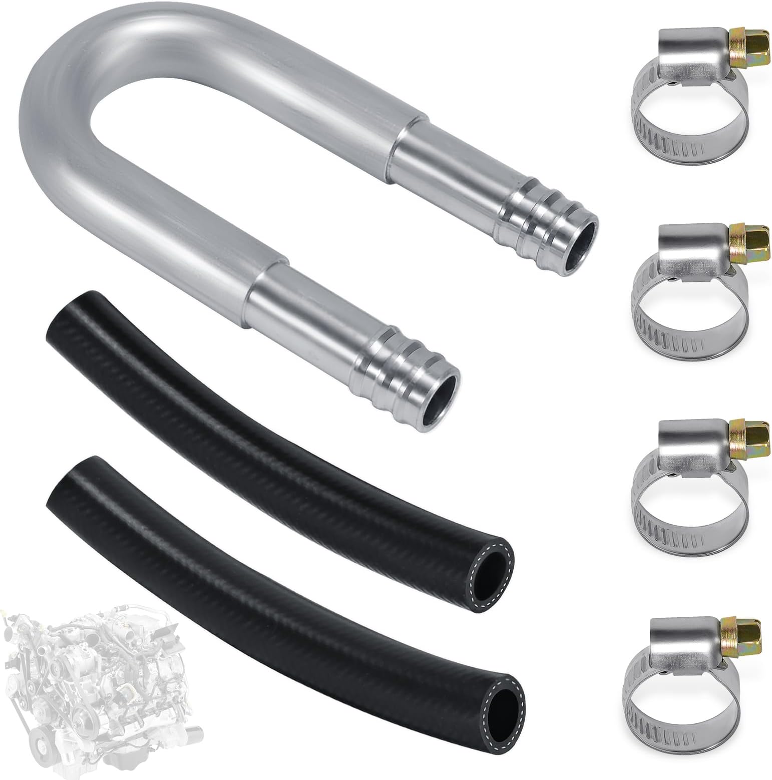 Amazon.com: FUSCH Fuel Filter Removal Bypass Kit, Fuel Filter Bypass ...