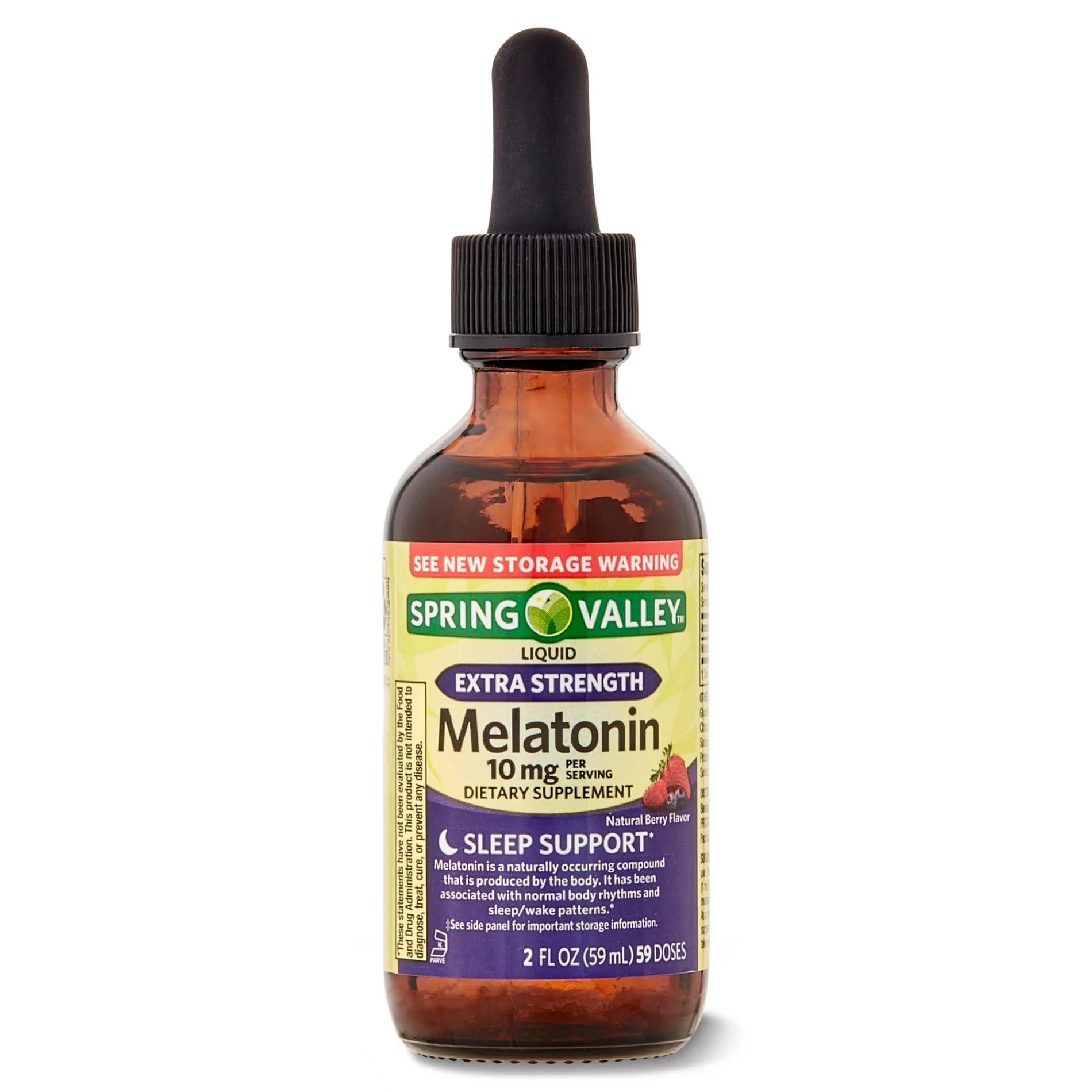 Amazon.com: Generic Spring Valley Liquid Melatonin Dietary Supplement ...