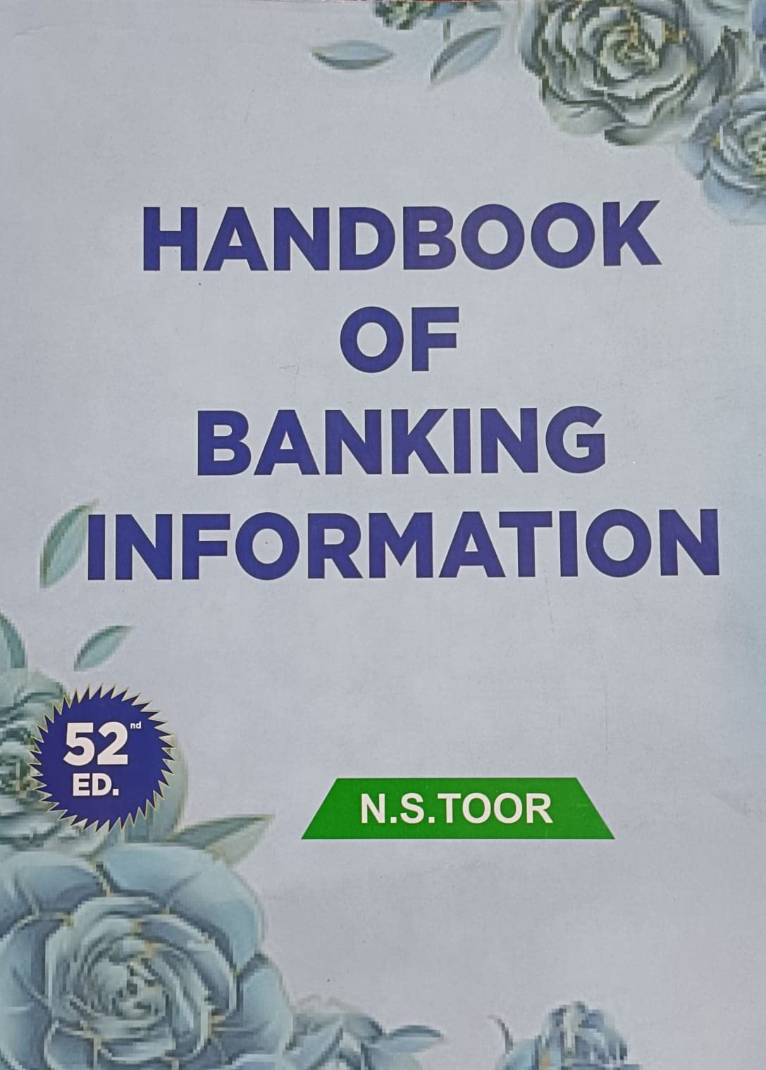 Handbook of Banking Information - 52/edition : N.S. Toor: Amazon.in: Books