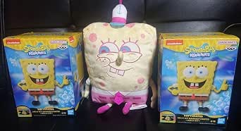 Amazon.co.jp: SpongeBob Squarepants Figure 3 Piece Set : Toys & Games